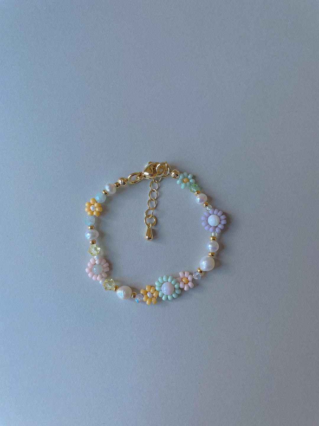Kids Penelope Bracelet | Beaded Toddler Bracelet | Freshwater Pearl ...