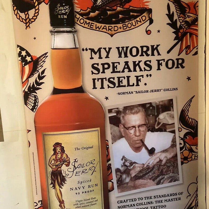 Sailor Jerry Art - Etsy