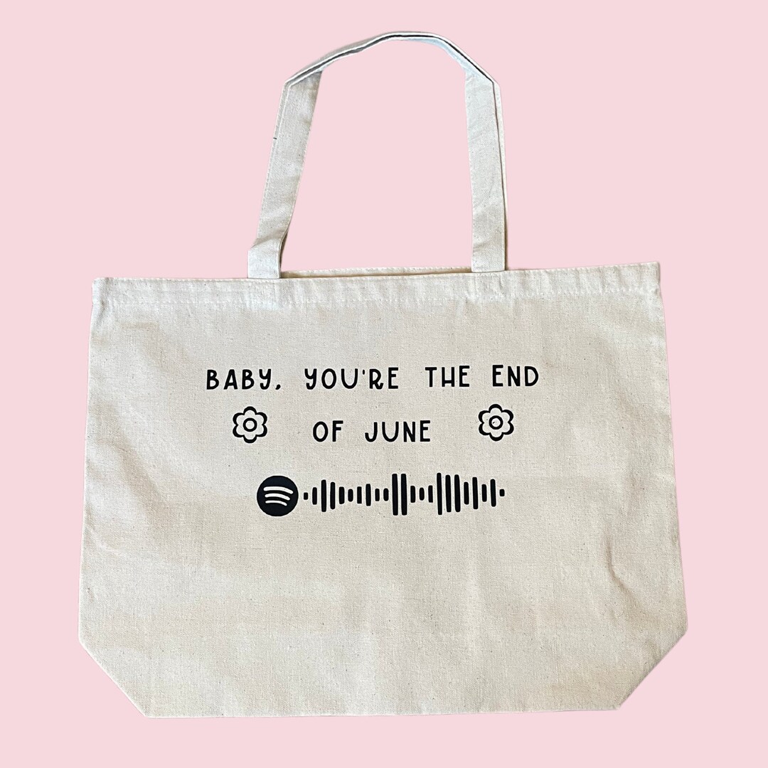 Watermelon Sugar Spotify Code Cotton Tote Bag - Etsy UK