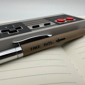 It's Dangerous to Go Alone, Take This! Video Game Nostalgia Engraved ...