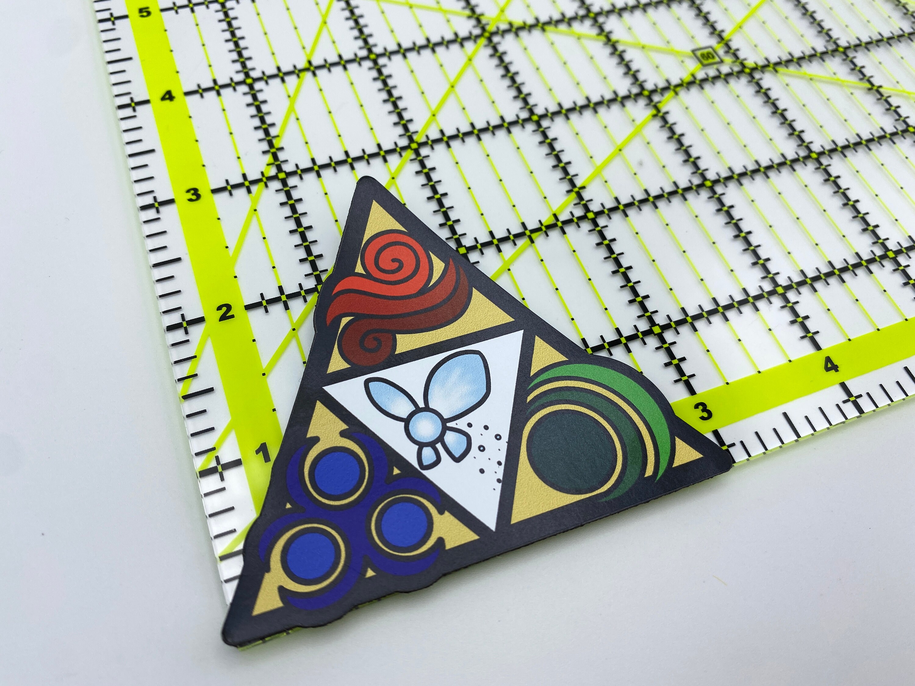 Legendary Triforce Magnet - Wisdom, Courage, Power, Navi - Etsy