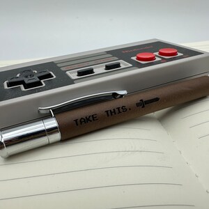 It's Dangerous to Go Alone, Take This! Video Game Nostalgia Engraved ...