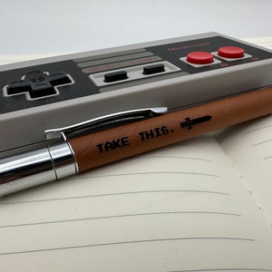It's Dangerous to Go Alone, Take This! Video Game Nostalgia Engraved ...