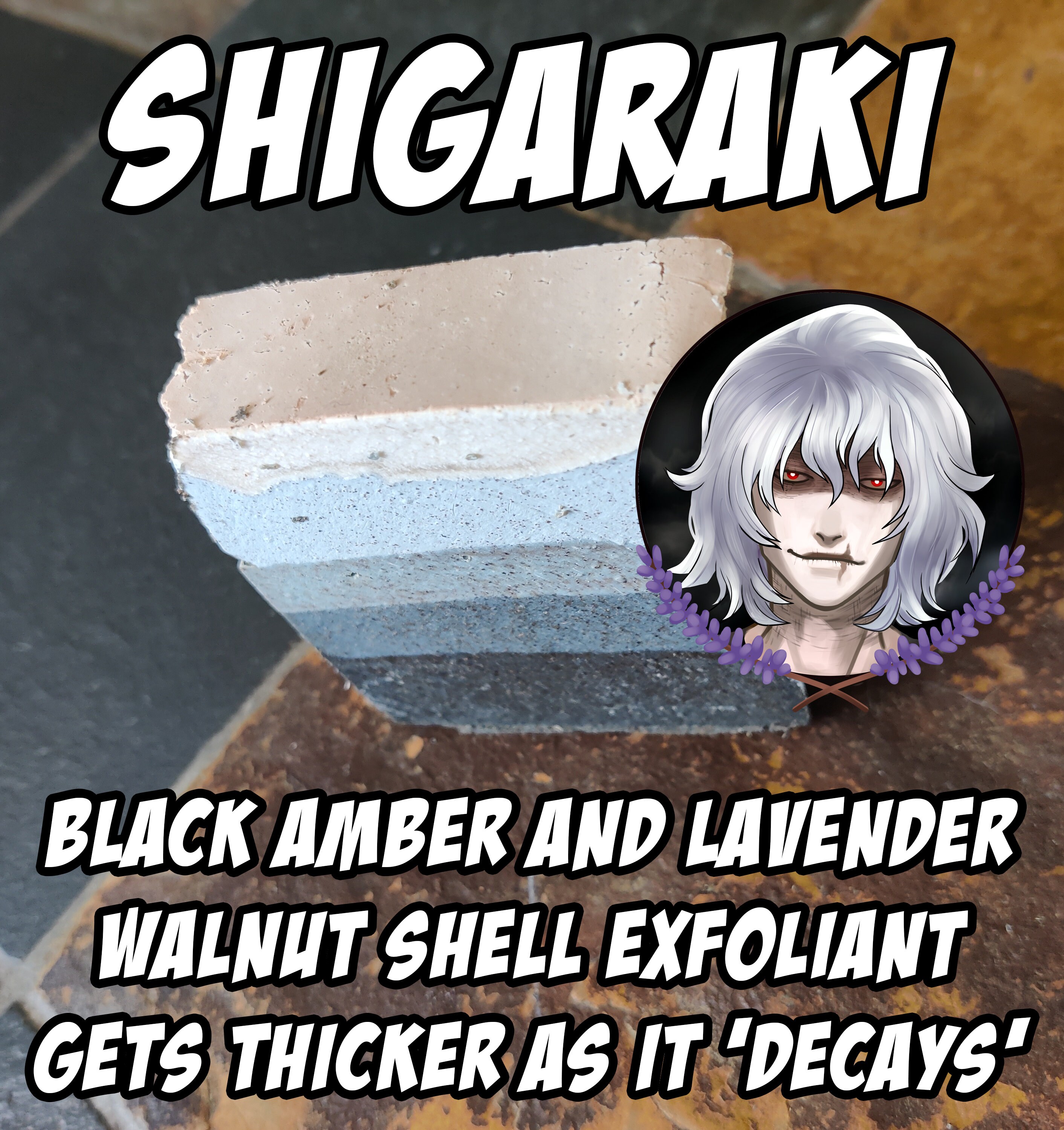11/2/21 PREORDER Anime Soap Bars / Dabi / Shigaraki / Hawks - Etsy