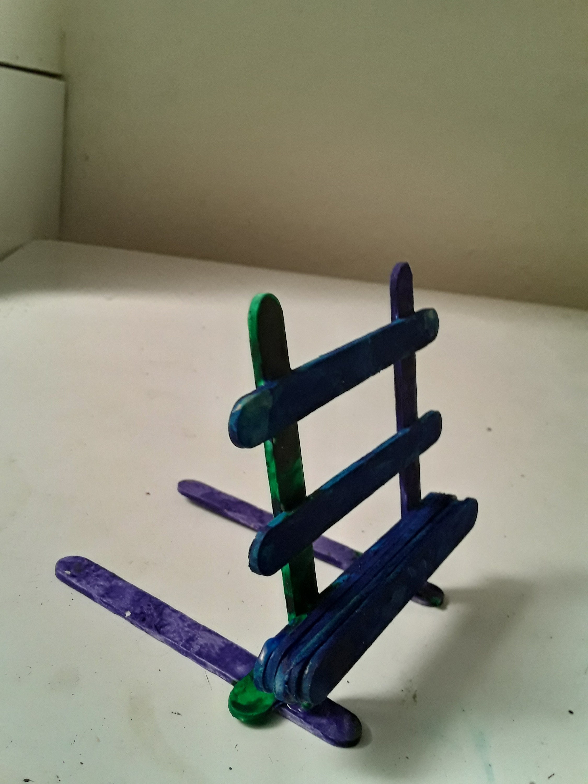 Blue Popsicle Stick Smartphone Holder - Etsy