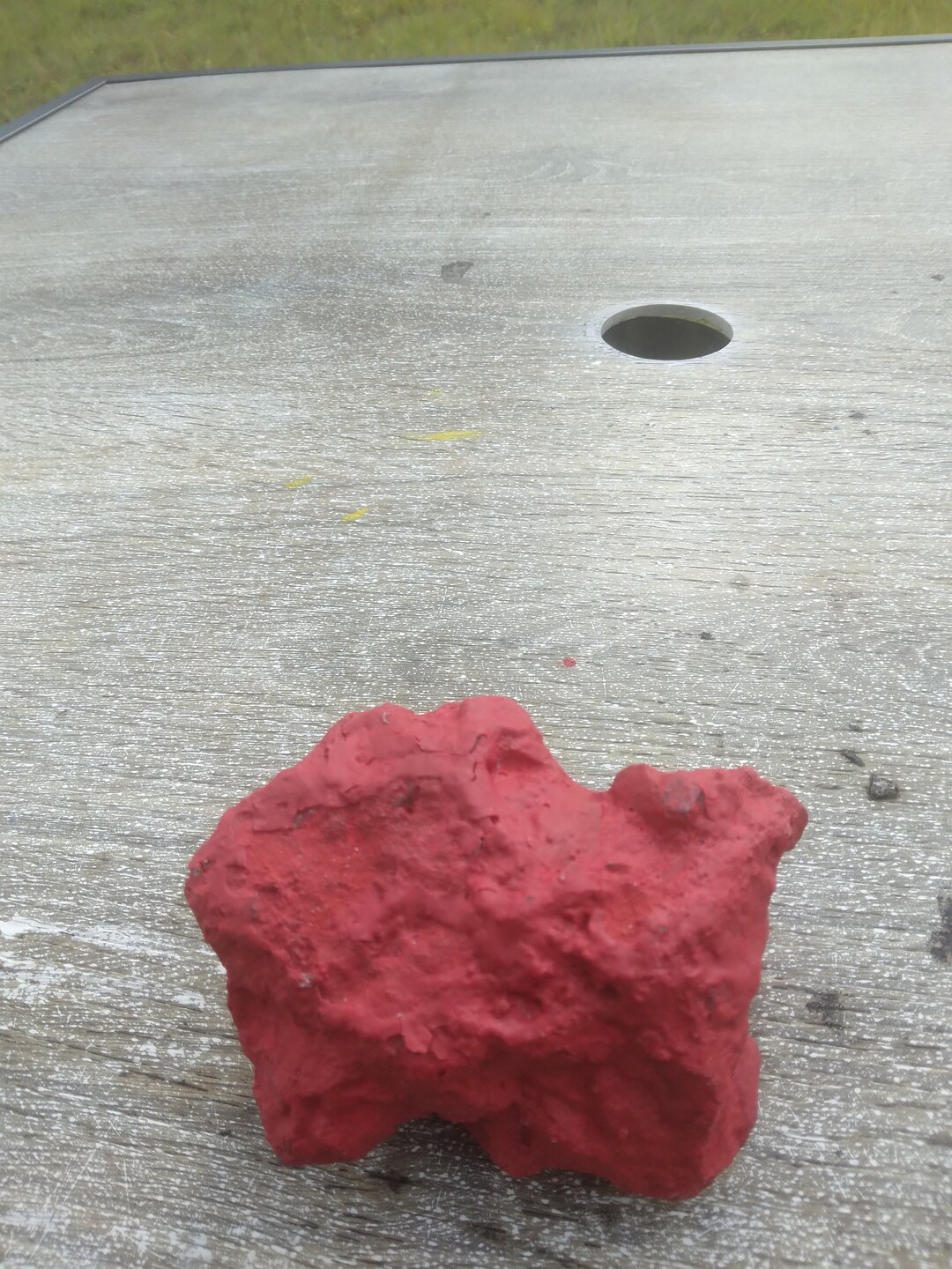 Red Colored Rock Stone - Etsy
