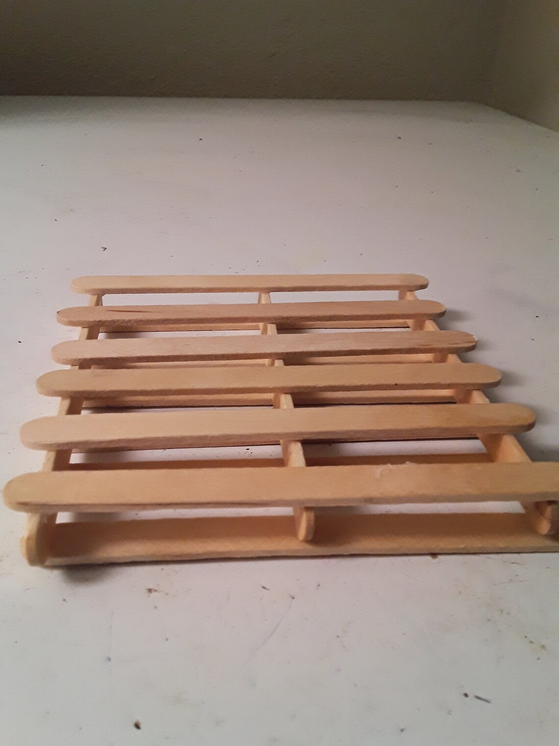 Vintage Popsicle Stick Crate - Etsy