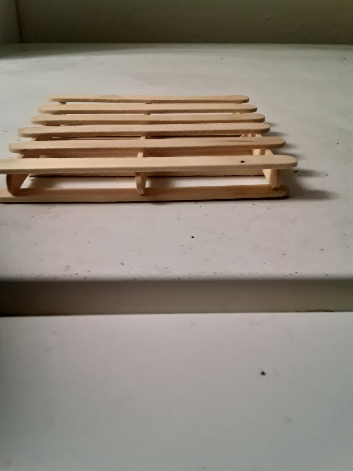 Vintage Popsicle Stick Crate - Etsy