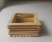 Custom Made Popsicle Stick Box - Etsy
