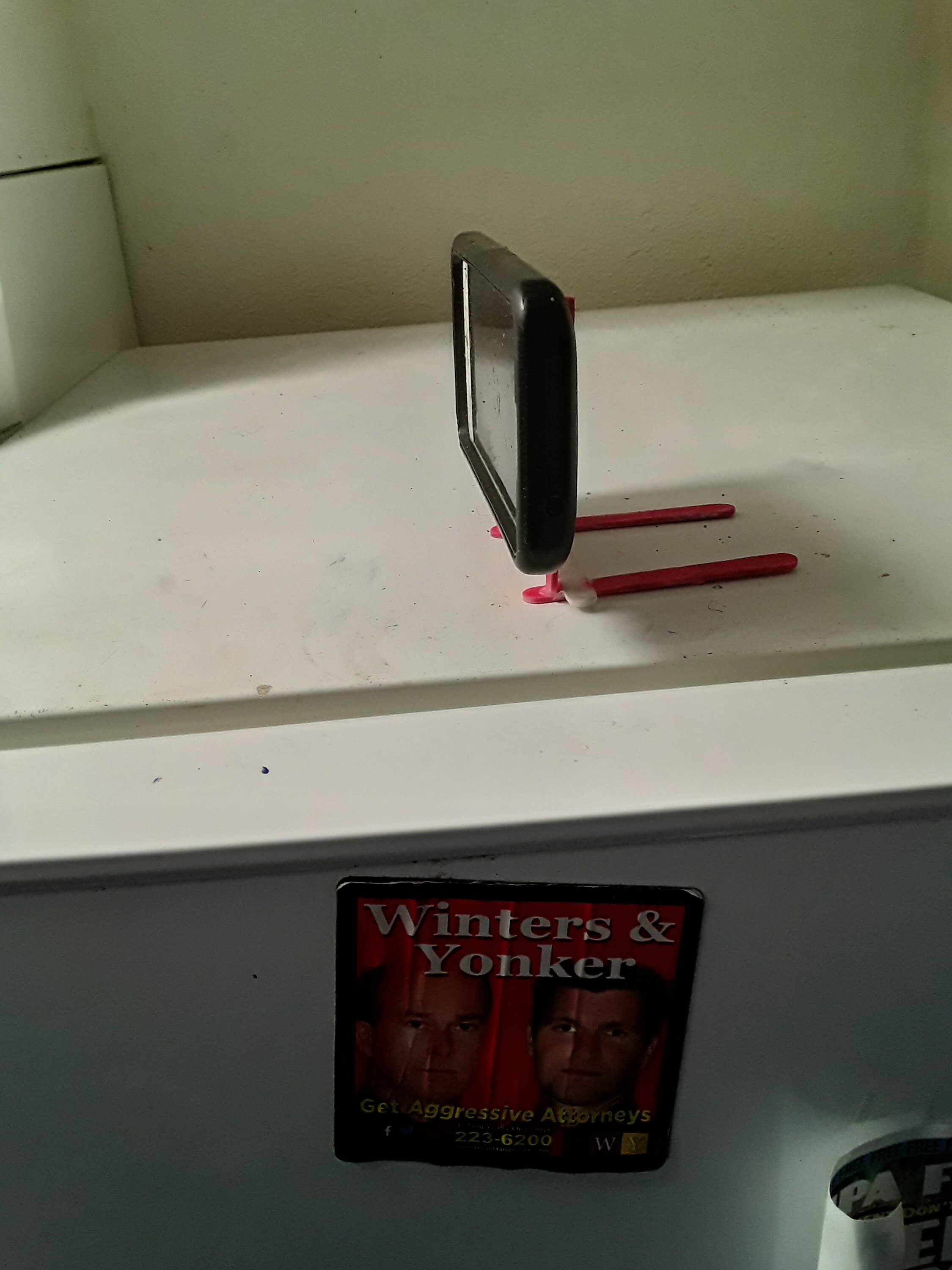 Pink Popsicle Stick Phone Holder - Etsy