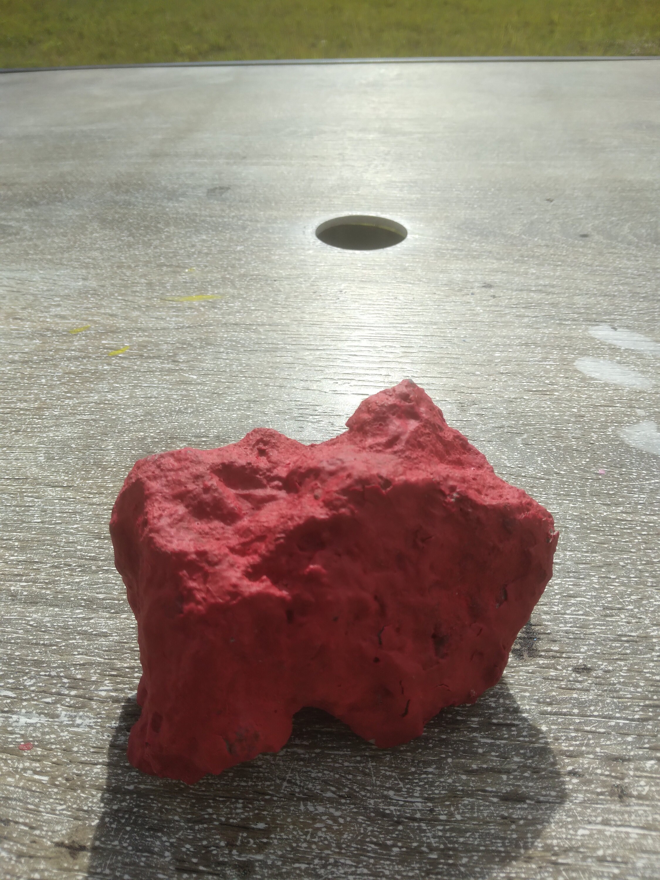 Red Colored Rock Stone - Etsy