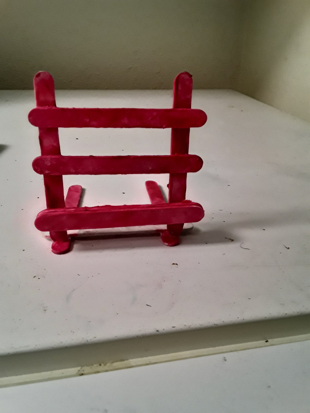 Pink Popsicle Stick Phone Holder - Etsy