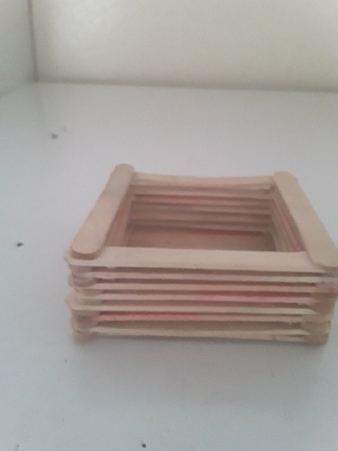 Vintage Colorful Popsicle Stick Box - Etsy