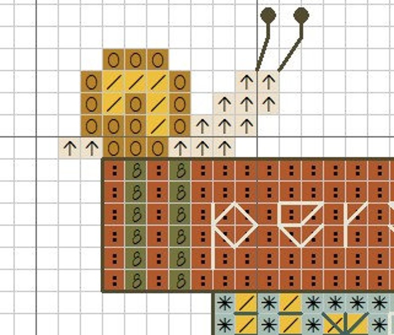 TINY LIBRARY BOOKS Simple Cross Stitch Pattern Pdf. Gift for Readers ...