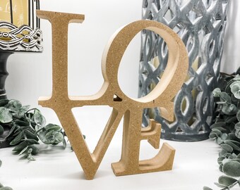 Love Wood Sign | Etsy