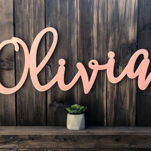 Personalized Name Sign Nursery Letters Nursery Name - Etsy