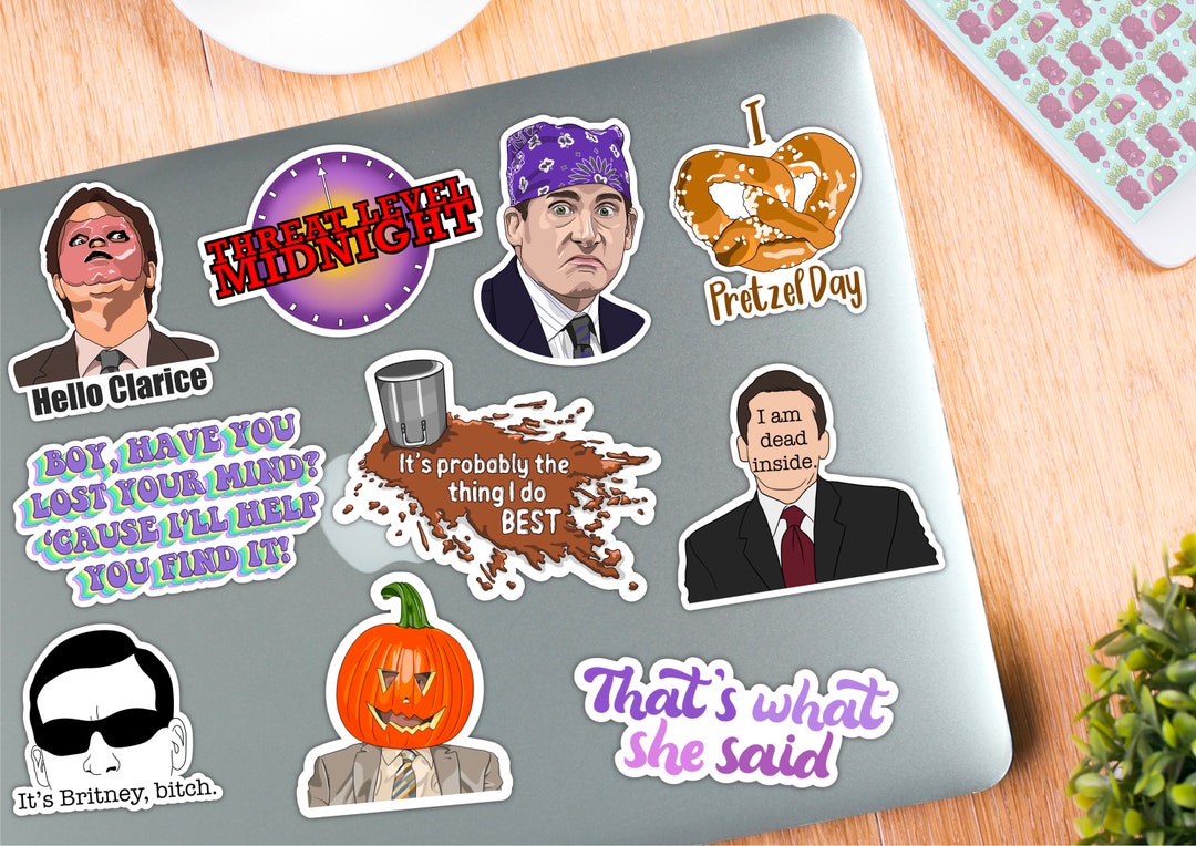 The Office Sticker Bundle, the Office, Sticker Set, Stickers, Funny ...