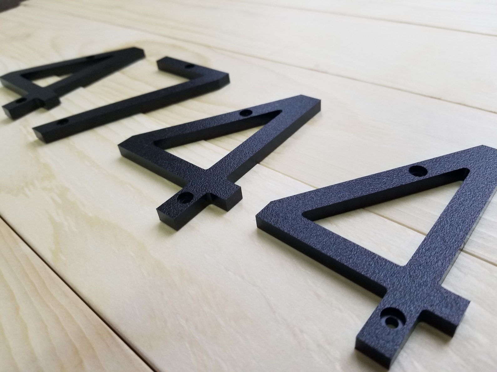 4'' Modern House Numbers, Address Number, Door Number, Avalon Font - Etsy