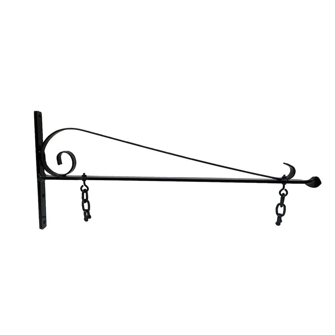 30'' Hanging Sign Bracket, Heavy Duty Steel Wall Bracket, Made in ...