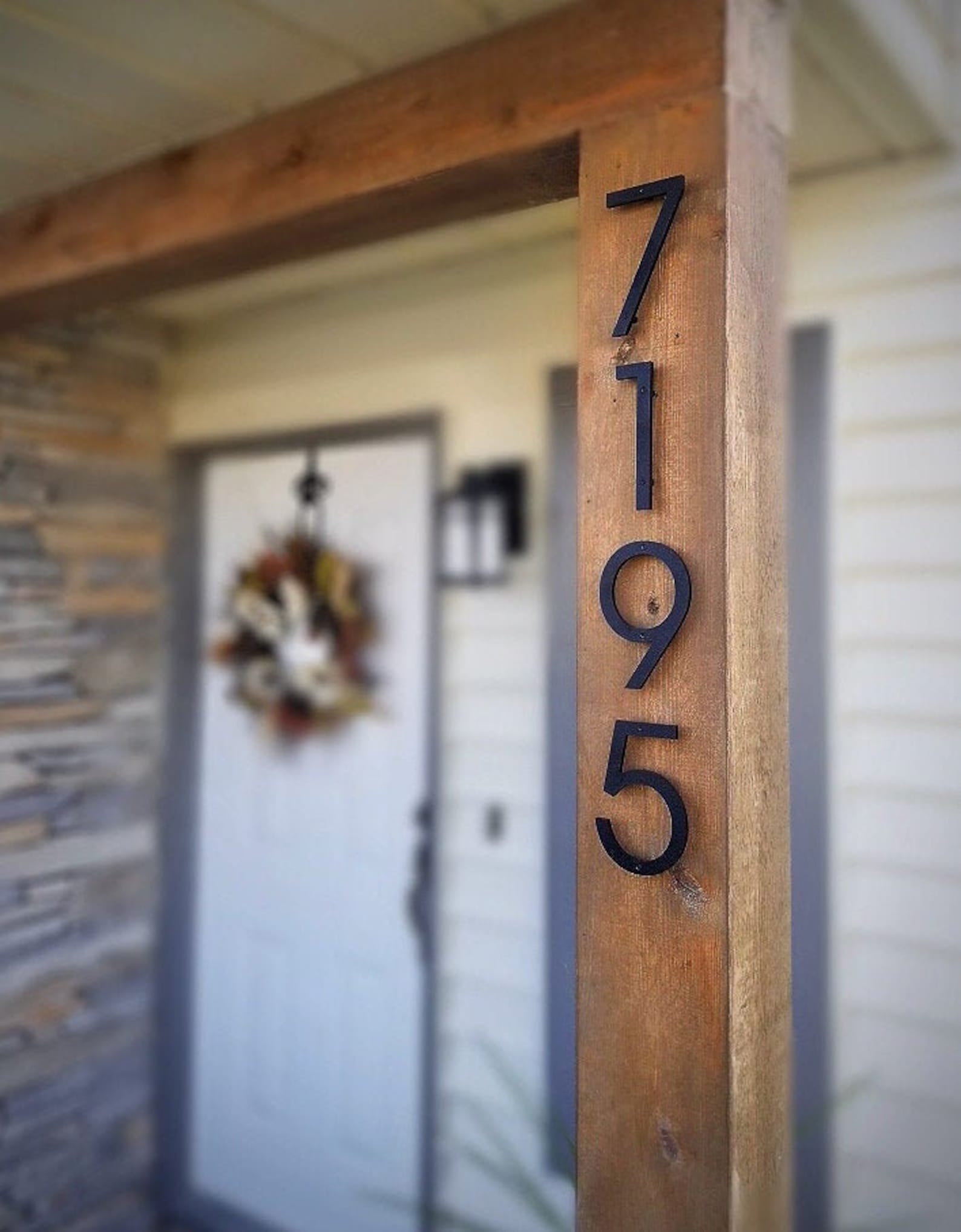 6'' Modern House Numbers Address Number Door Number - Etsy