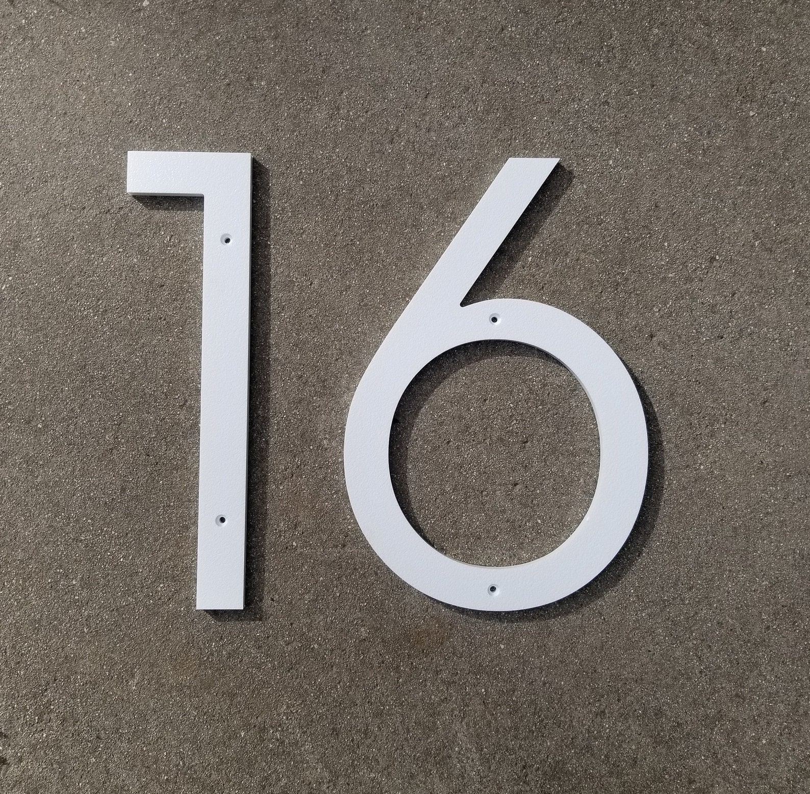 4'' Modern House Numbers Address Number Door Number | Etsy