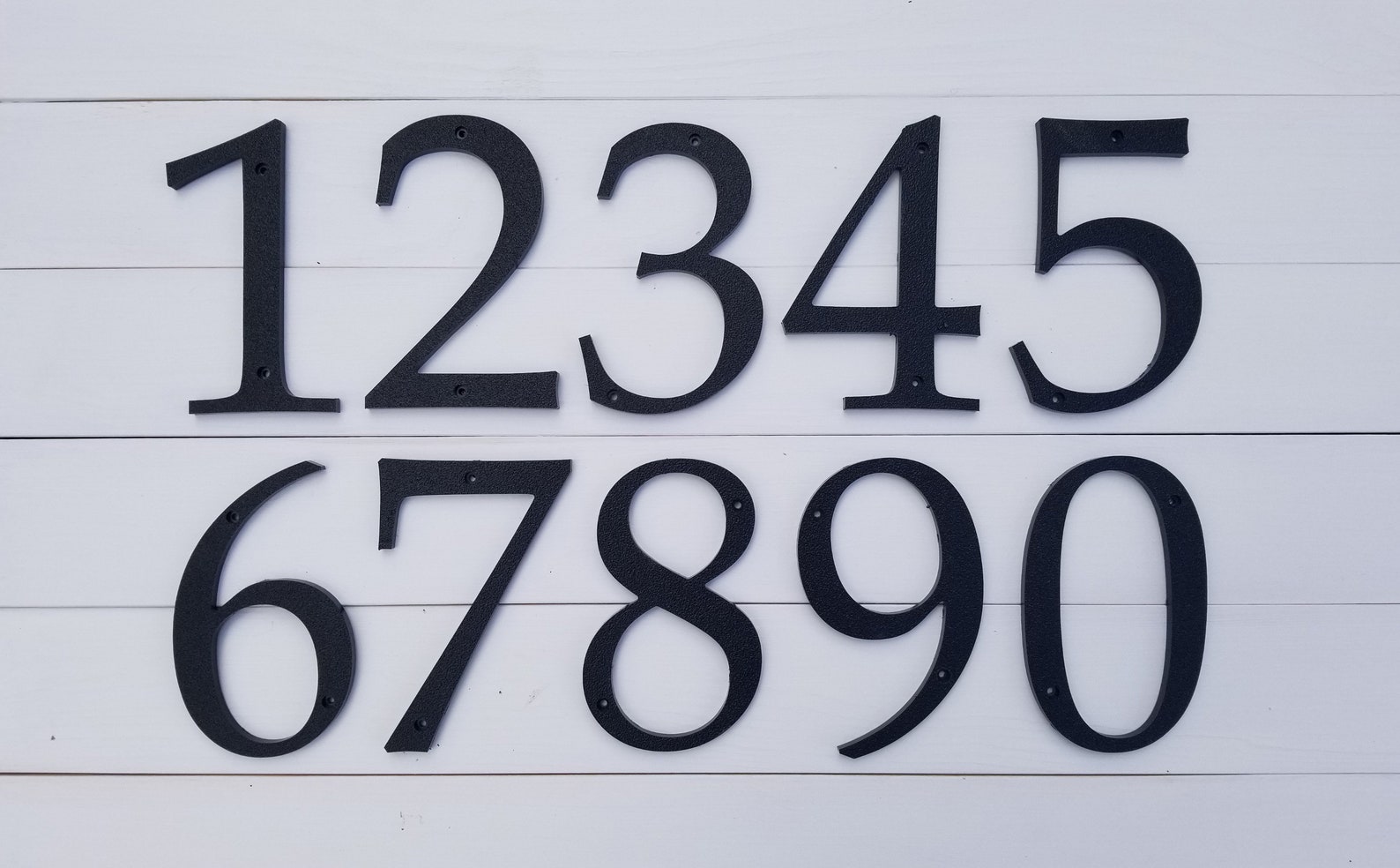 6'' Classic House Numbers Address Number Door - Etsy