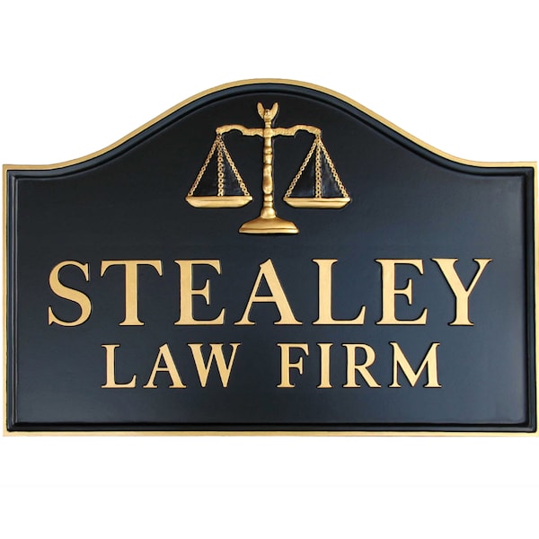 Law Office Sign - Etsy