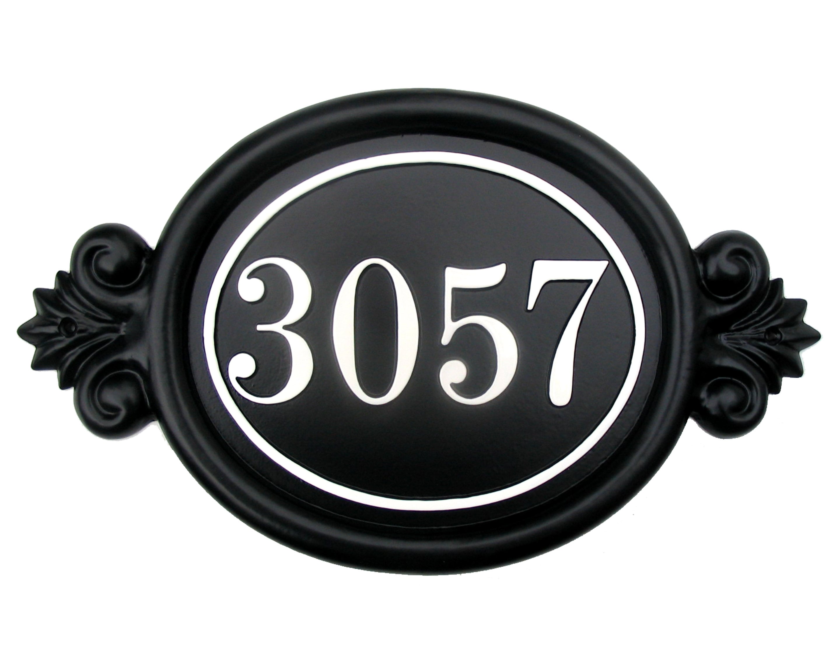 Address Plaque Cast Metal Address Sign House Sign Door | Etsy