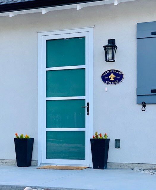 Cottage Sign Address Plaque Cast Metal Address Sign House | Etsy