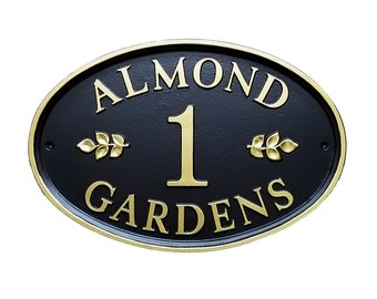 Cottage Number Sign - Etsy