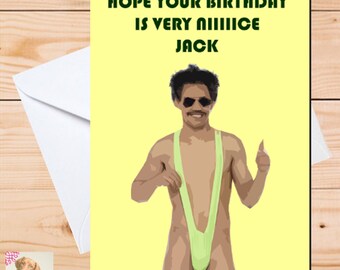 Borat Birthday Card | Etsy UK