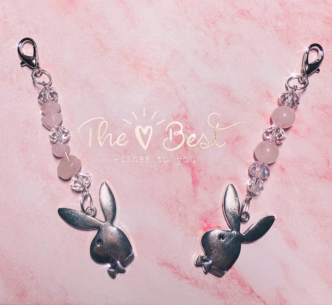 Pink Crystal Playboy Phone Charm Versatile Purse & Handbag - Etsy
