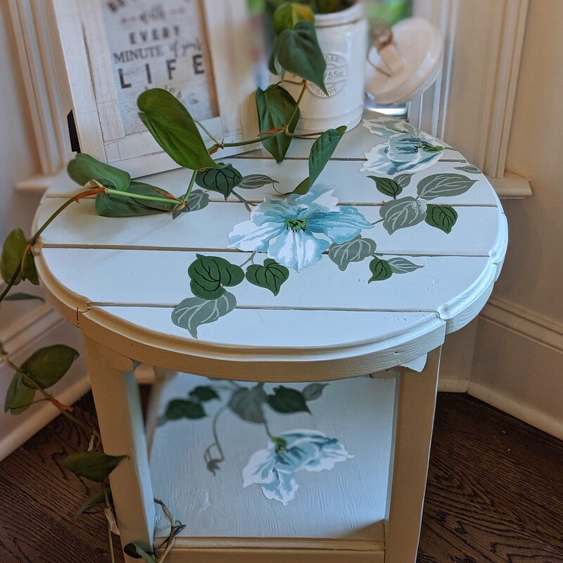 Decoupage Table - Etsy