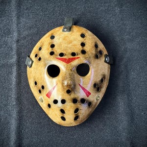 Jason Voorhees Remake Hockey Mask Friday the 13th - Etsy