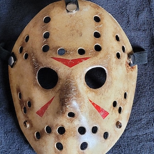 Jason Voorhees Remake Hockey Mask Friday the 13th - Etsy