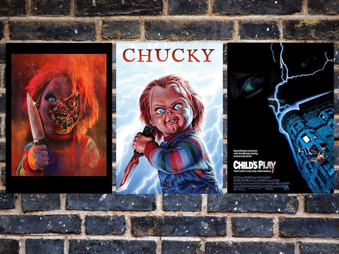 Chucky Posters. A3 Size. Set of 3 Childs Play Movie Brad Dourif - Etsy