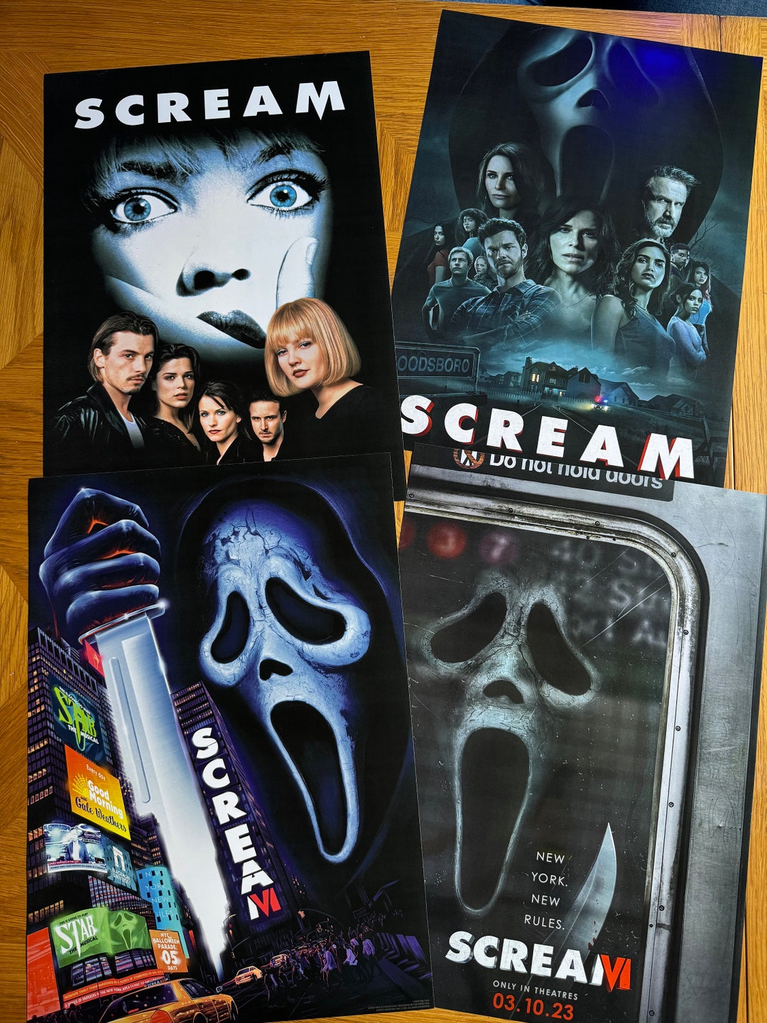 Scream Movie Posters Joblot. A3 Size. Ghostface - Etsy