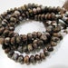 Genuine Chocolate Moonstone Agate Beads / Brown Grey Natural Beads ...
