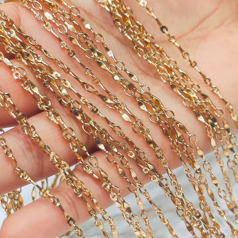 Non Tarnish Gold Chain - Etsy