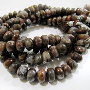 Genuine Chocolate Moonstone Agate Beads / Brown Grey Natural Beads ...