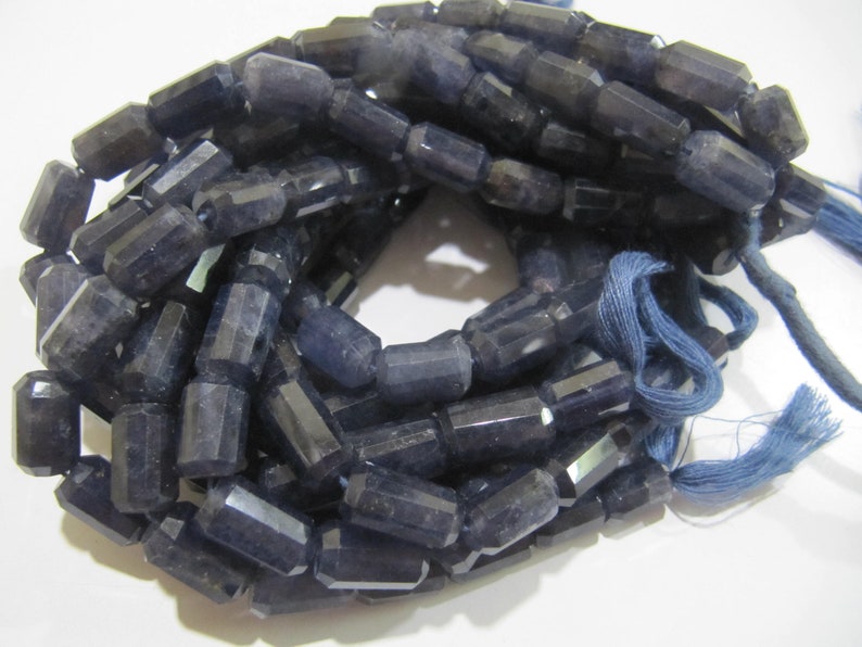 Natural Iolite Tube Light Shape Nugget Tumbled Size 8x12mm to - Etsy