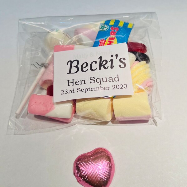 Personalised Hen Party Favours - Etsy UK