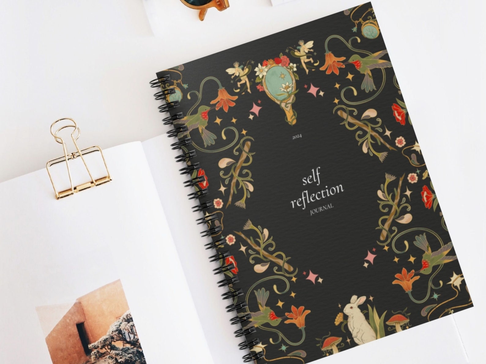 Self Reflection Journal 2024, Blank Page Journal,spiral Notebooks for ...