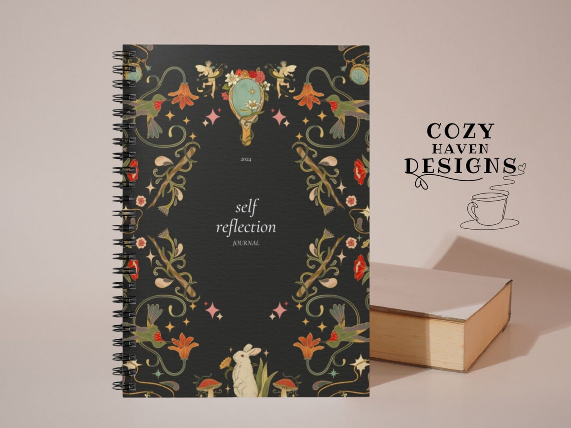 Self Reflection Journal 2024, Blank Page Journal,spiral Notebooks for ...