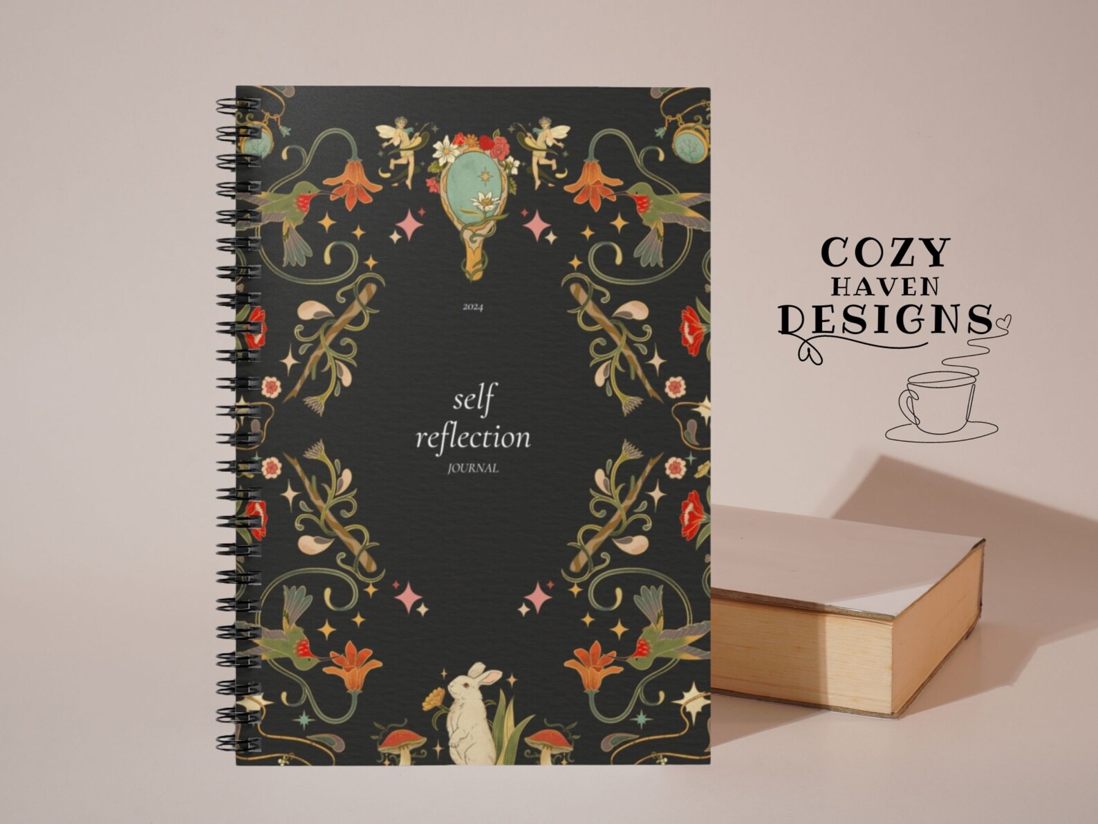 Self Reflection Journal 2024, Blank Page Journal,spiral Notebooks for ...