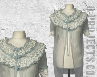 Sheer House Robe - Etsy