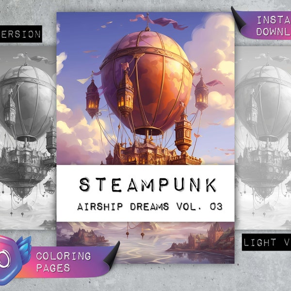 Steampunk Airship - Etsy