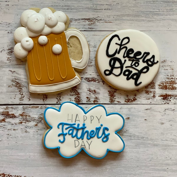 Fathers Day Cookies - Etsy