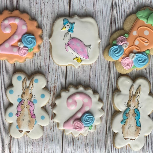 Peter Rabbit Cookies - Etsy