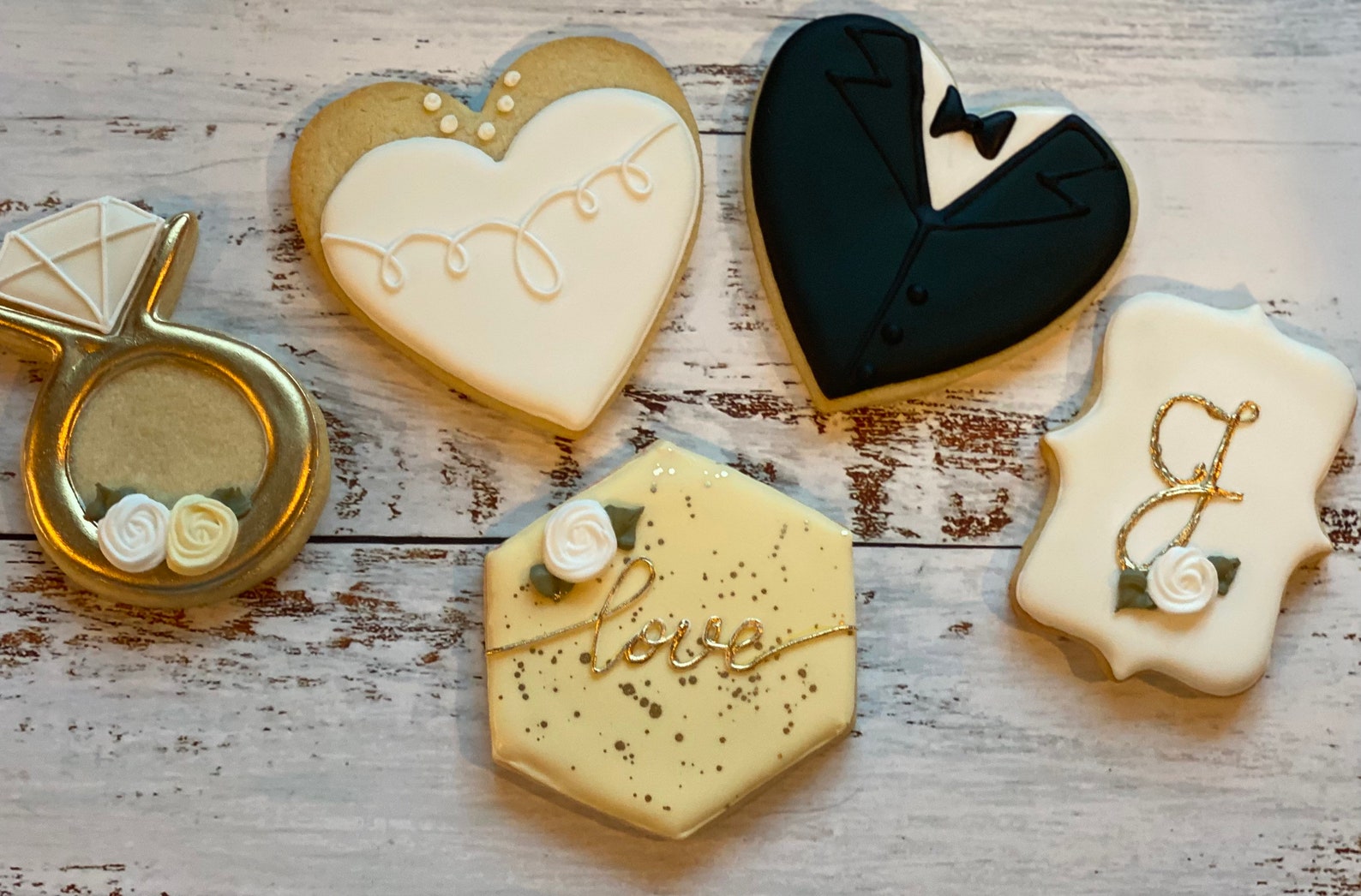 Bridal Shower/wedding Cookies - Etsy